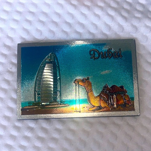 Kitchen | Dubai Souvenir Magnet With Camel And Burj Al Arab | Poshmark